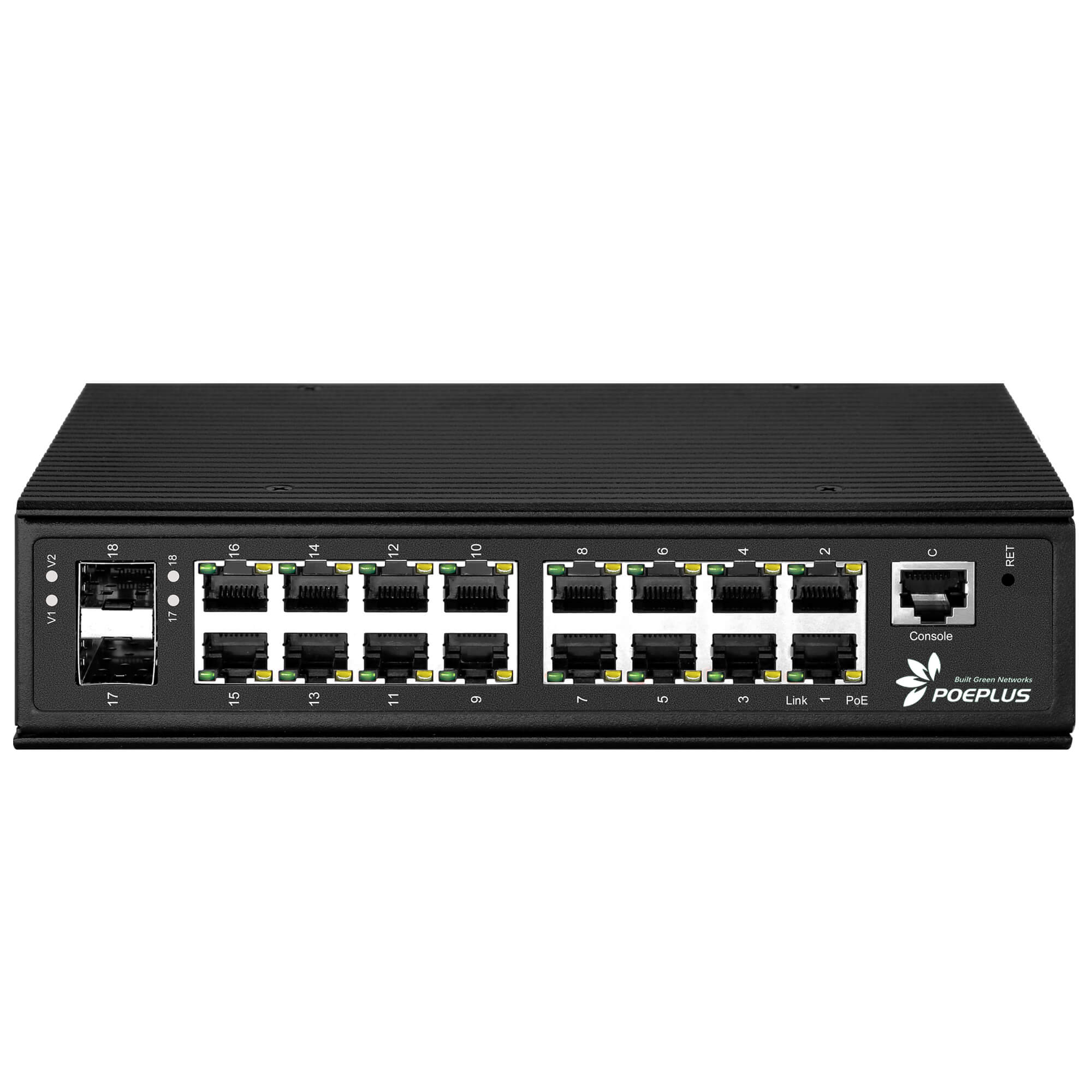 Industrial Switch-POEPlus - Built Green Networks